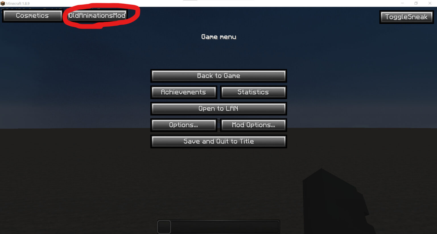 【Minecraft】ガード切りができるmod 『Old Animations Mod』 – Sazlog