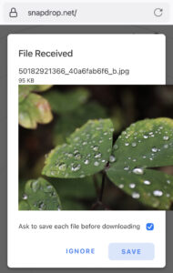 AirDropの代替「Snapdrop」の使い方 – Sazlog