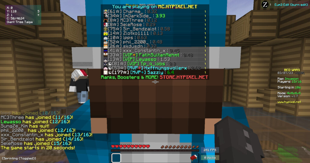 【Minecraft】Lilithの機能と申請方法の紹介 – Sazlog